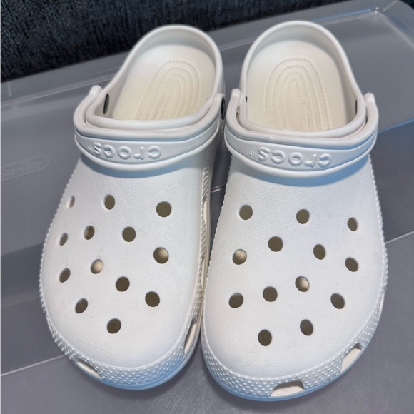 CROCS | Shoes | Crocs White Water Shoes Classic Design | Poshmark